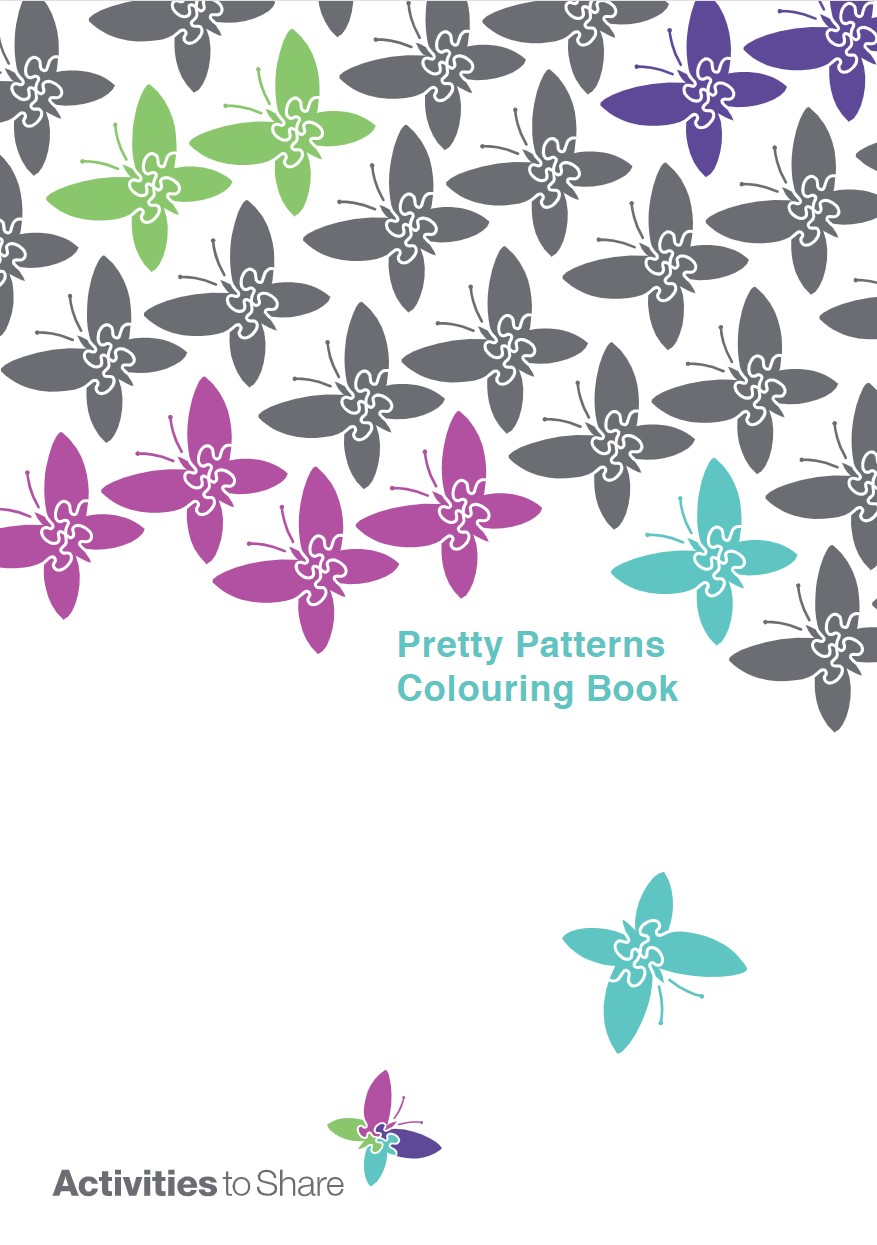 Pretty Pattern Colouring Activity Sheet
