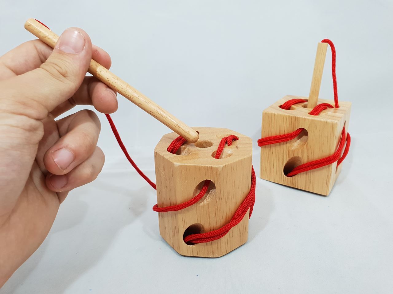 Wooden Lacing Blocks
