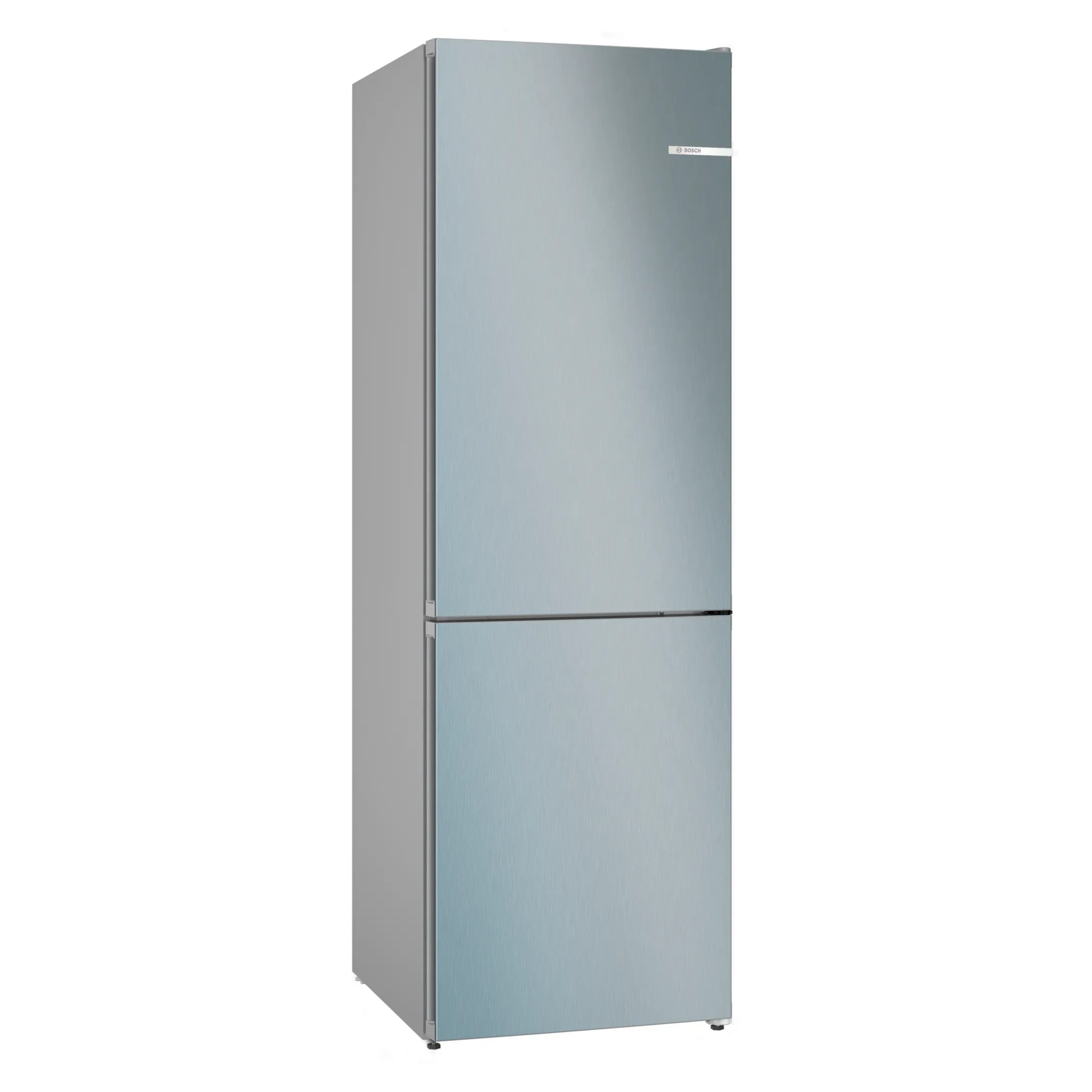 Bosch 60cm NoFrost 321L Fridge-Freezer - Stainless Steel KGN362LDFG