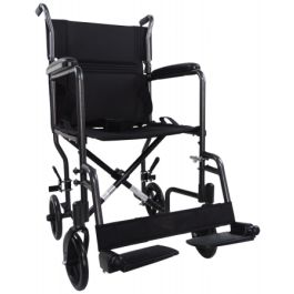 Aidapt Aluminium Compact Transit Chair - Hammered Effect