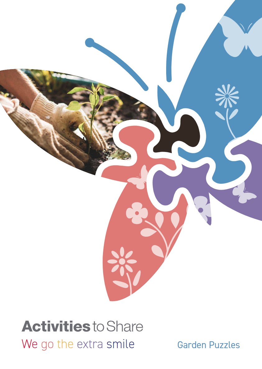 Gardening Puzzle Activity Sheet