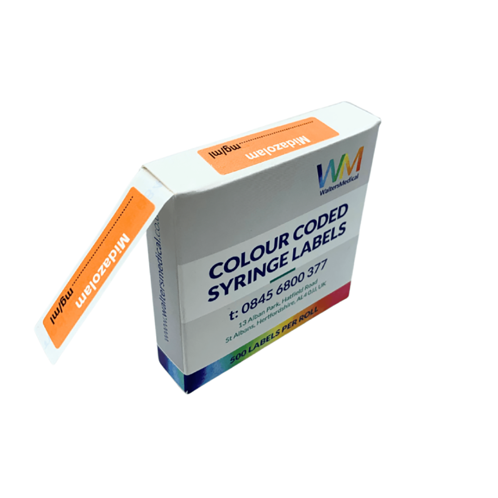 Syringe Label- Midazolam